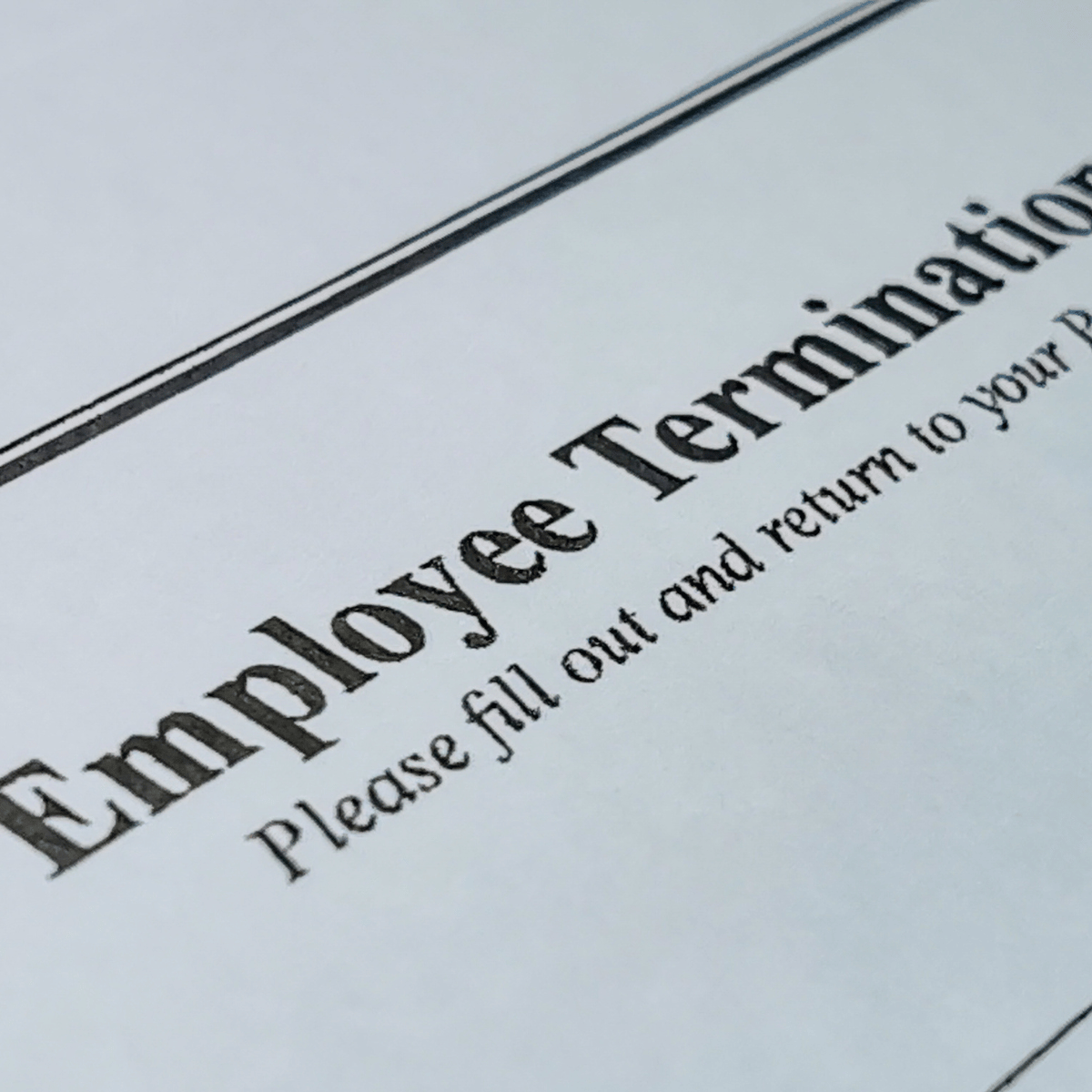 Termination Letter Meaning: Purpose, Importance